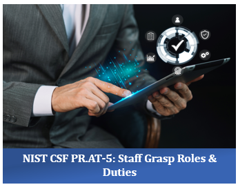 NIST CSF PR.AT-5: Staff Grasp Roles & Duties – Governance, Risk and ...